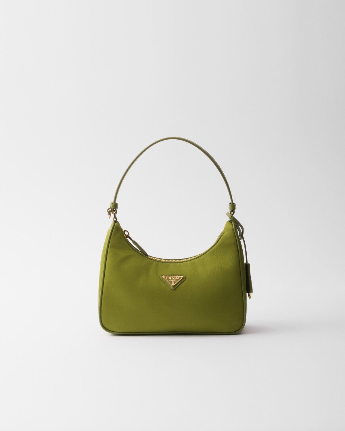 Shoulder Bag Prada Neon Green Bag Prada Re-Edition 2005 Re-Nylon