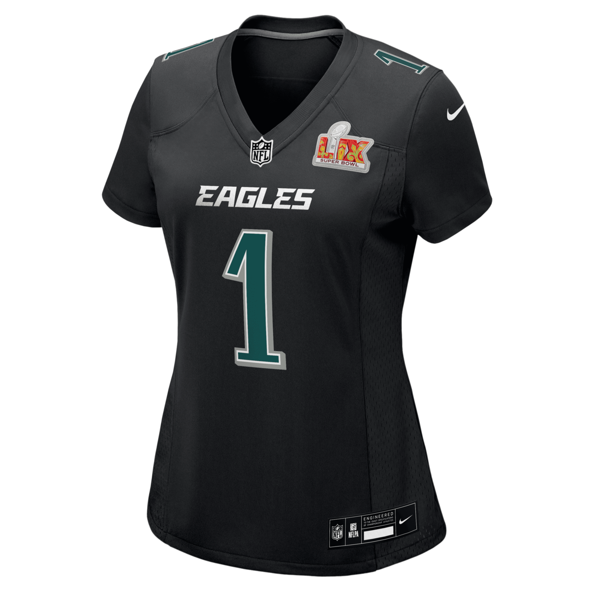 Nike Jalen Hurts Philadelphia Eagles Super Bowl Lix Womenâ S Nfl Game ...