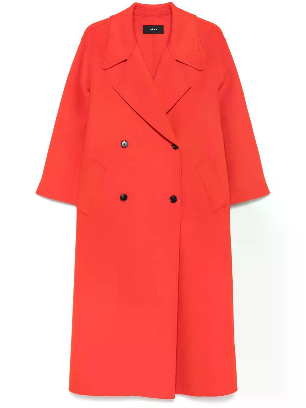 Arma Halima Coat - Red | Editorialist
