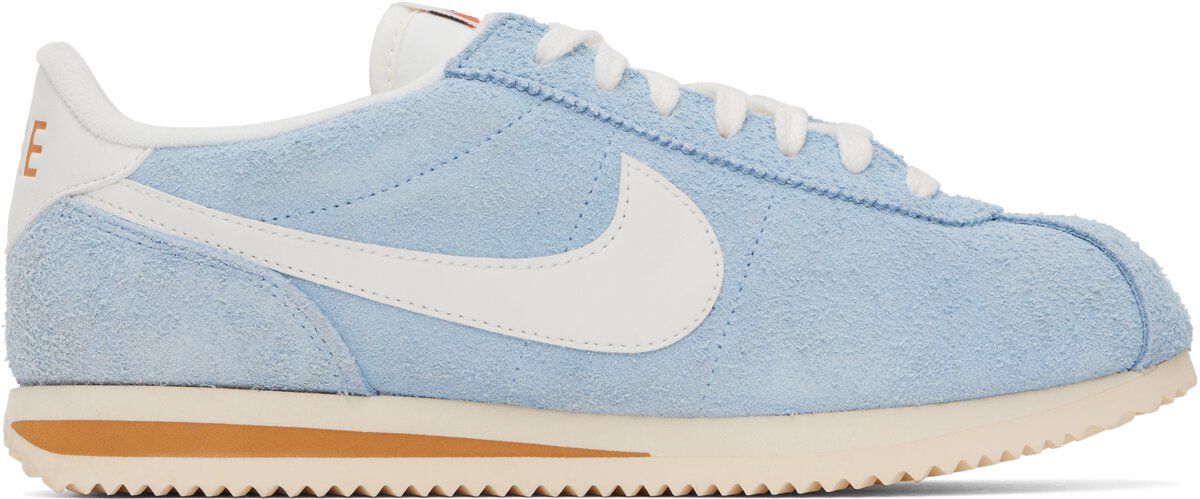 Nike Blue Cortez Se Suede Sneakers - Psychic Blue/Sail-Mo | Editorialist