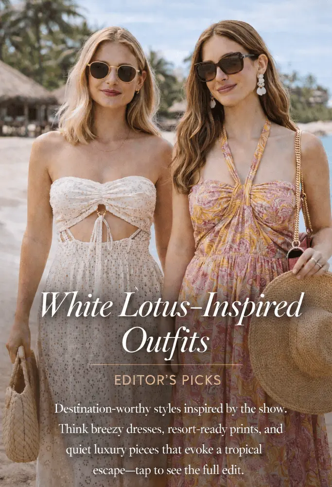 White Lotus Inspired Outfits White Lotus Inspired Outfits