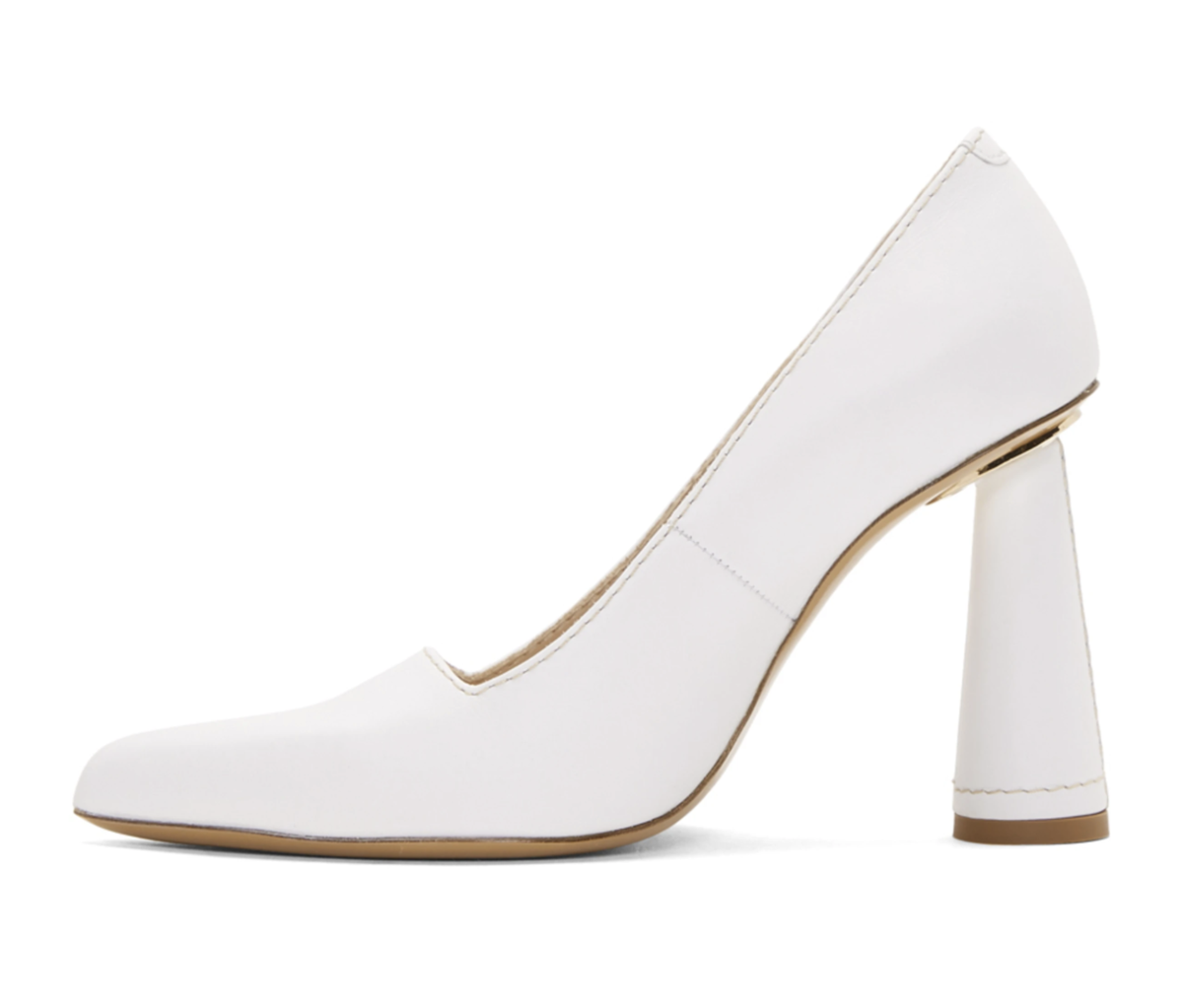 jacquemus white heels