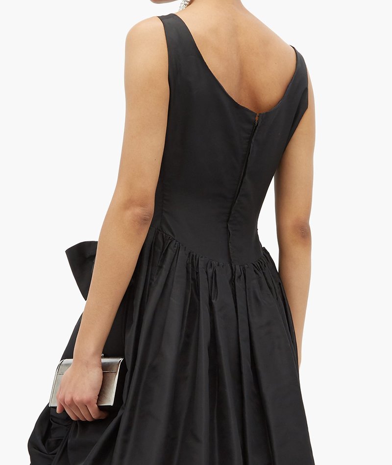 Gala Dresses R2_0004_2c WILLIAM VINTAGE Christian Dior London side-bow gathered gown