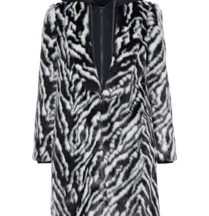 designer faux fur jacket