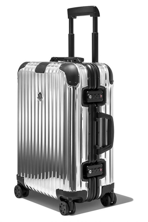 First Look Moncler x RIMOWA LED Suitcase Collab News Editorialist