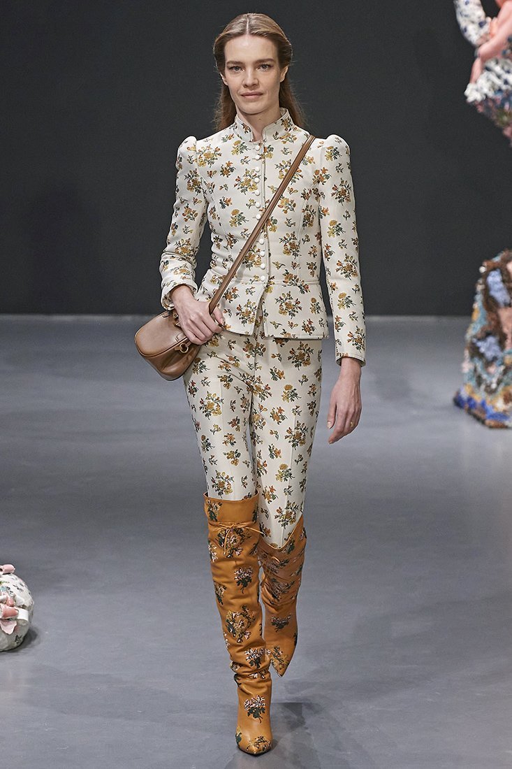 Tory Burch FW20 Victorian Floral Jacket