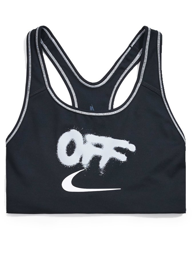 Best at Home Workouts_0042_11 NIKE X OFF-WHITE WMNS SPORTS BRA NIKE X OFF-WHITE - Women's Sports Bra