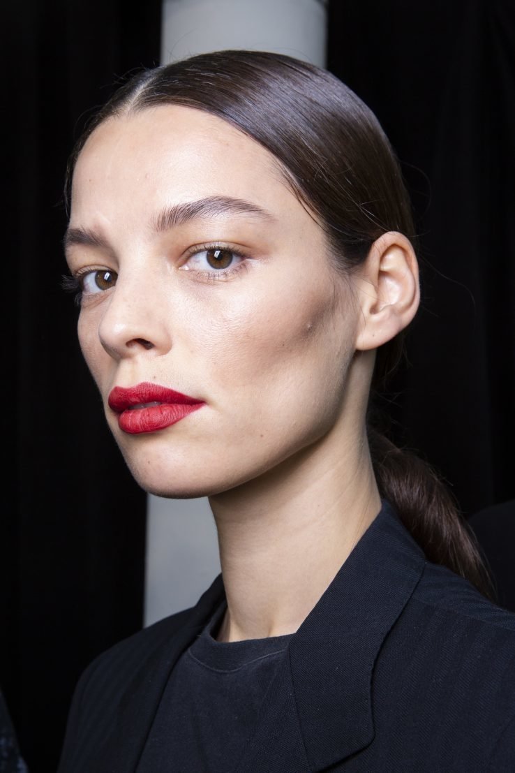 Jil Sander bks M RF20 0094 Fall 2020 Trends Classic Red Lip Jil Sander