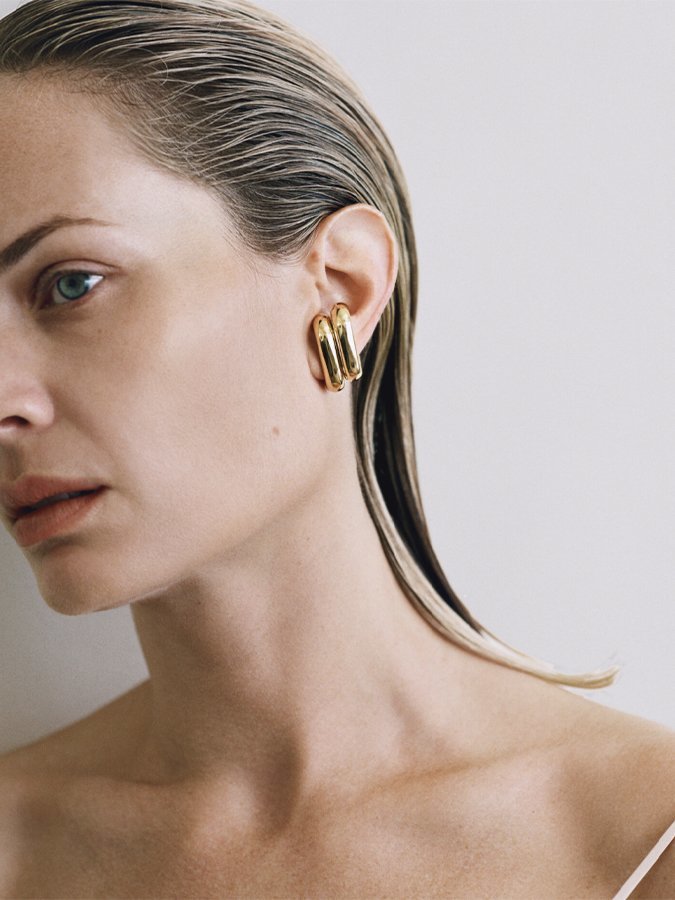 No Kid Hungry Jewelry Designers_0007_7b DOUBLE PHILLIPA EAR PIECE Ana Khouri - Double Phillipa Ear Piece