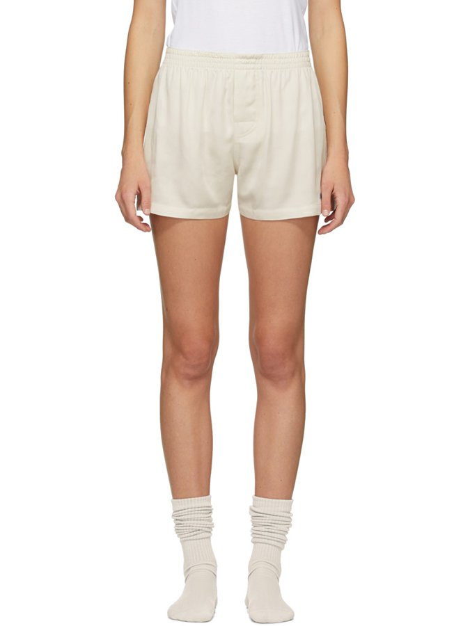 JACQUEMUS X SSENSE - Exclusive Off-White 'Le Caleçon' Shorts