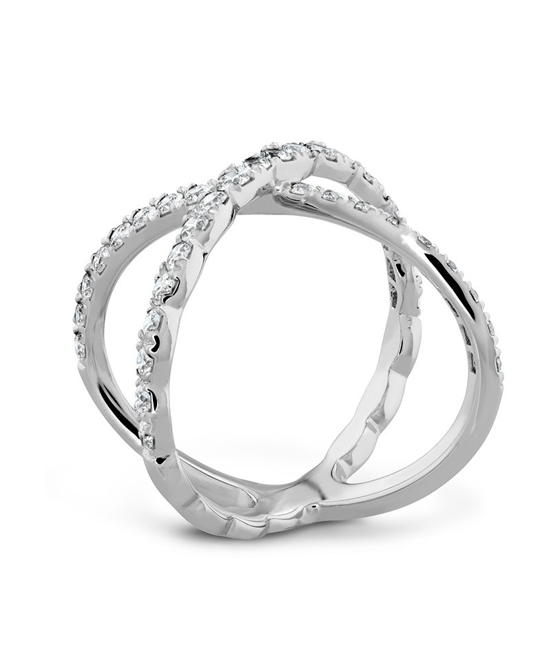 Day Diamonds_0019_7a LORELEI DIAMOND CRISS CROSS RING HEARTS ON FIRE - Lorelei Diamond Criss Cross Ring