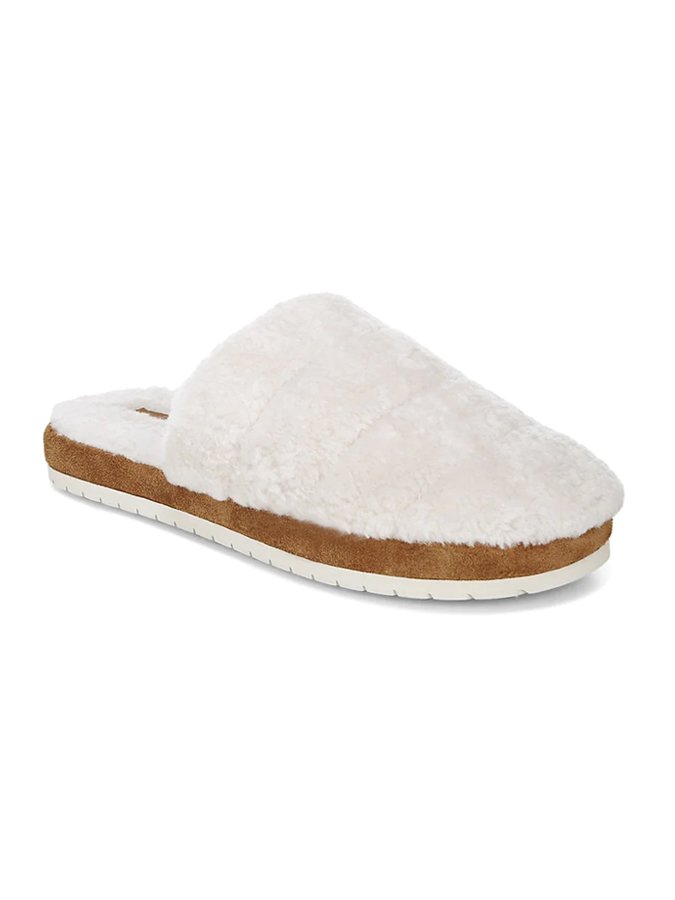 shearling house shoes