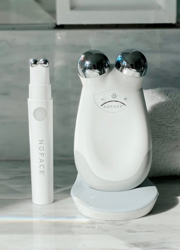 NuFace Trinity Facial Device Review - NuFace Before And After