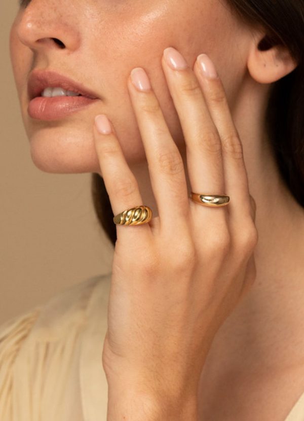 16 Chunky Gold Rings to Add to Your Collection: Thick Gold Rings