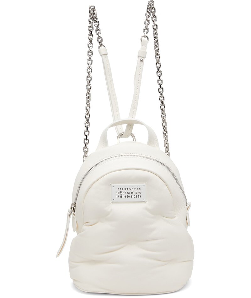 white designer backpacks