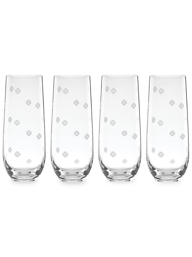 Arriba 95+ imagen kate spade larabee dot stemless wine glasses