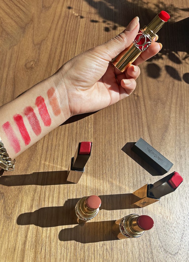 YSL Lipstick Review: YSL Rouge Pur & YSL Rouge Volupté
