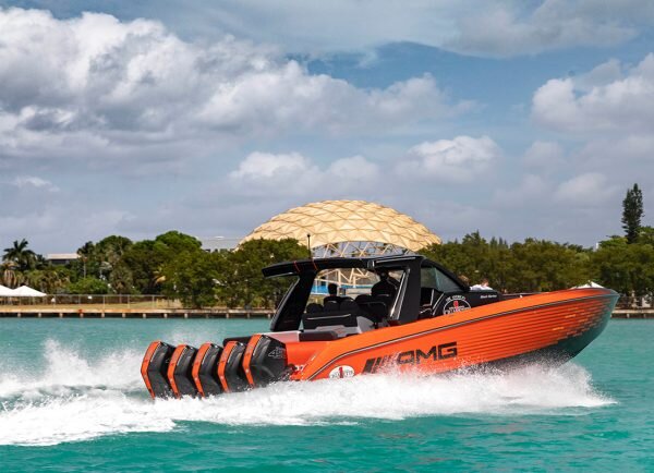 Mercedes-AMG, Cigarette Racing Debut 2,250-HP Nighthawk Speed Boat
