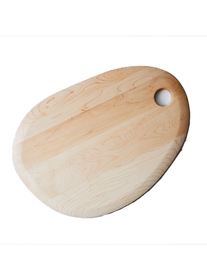 Hawkins New York - Simple Round Wood Cutting Board