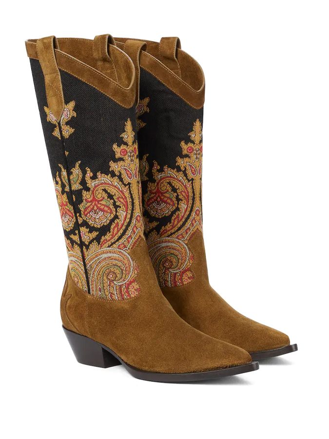 12 Best Designer Cowboy Boots: Khaite, Isabel Marant, Etro & More