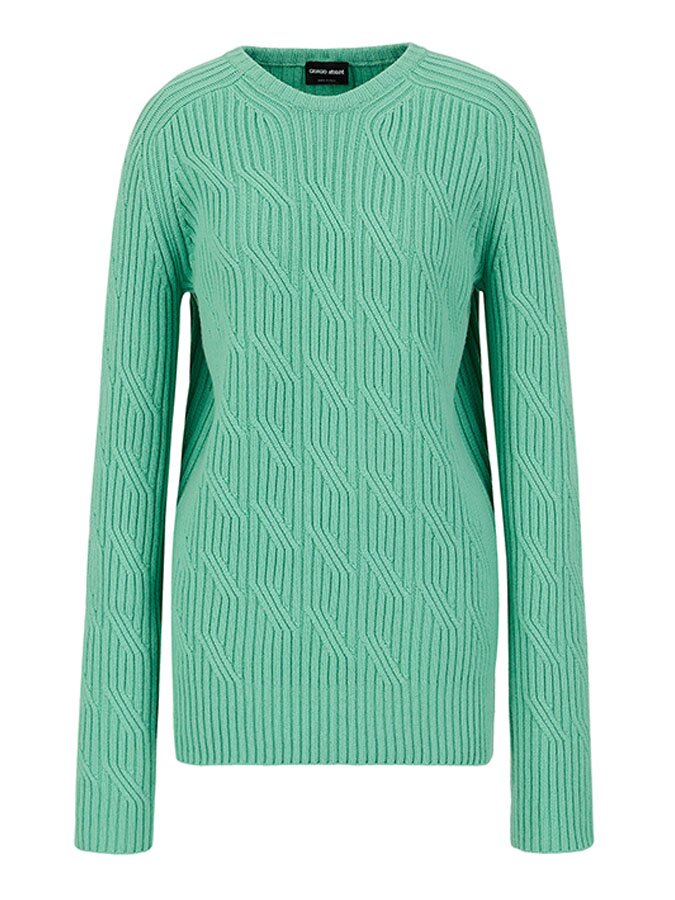 Giorgio Armani - Ribbed Cashmere Sweater 