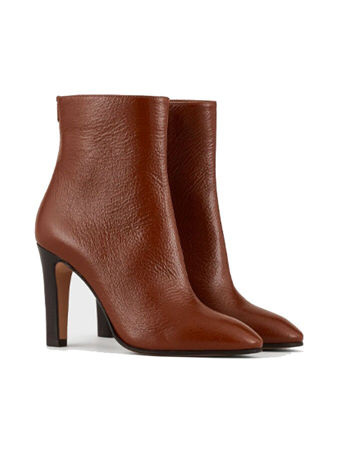 Giorgio Armani - Glazed Deerskin Ankle Boots