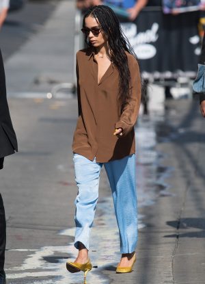 Serene Zoë Kravitz Styles Her Nike Cortez Sneakers Just In Time For A Major Sale Design Illustration Serene Zoë Kravitz Styles Her Nike Cortez Sneakers Just In Time For A Major Sale Design Illustration