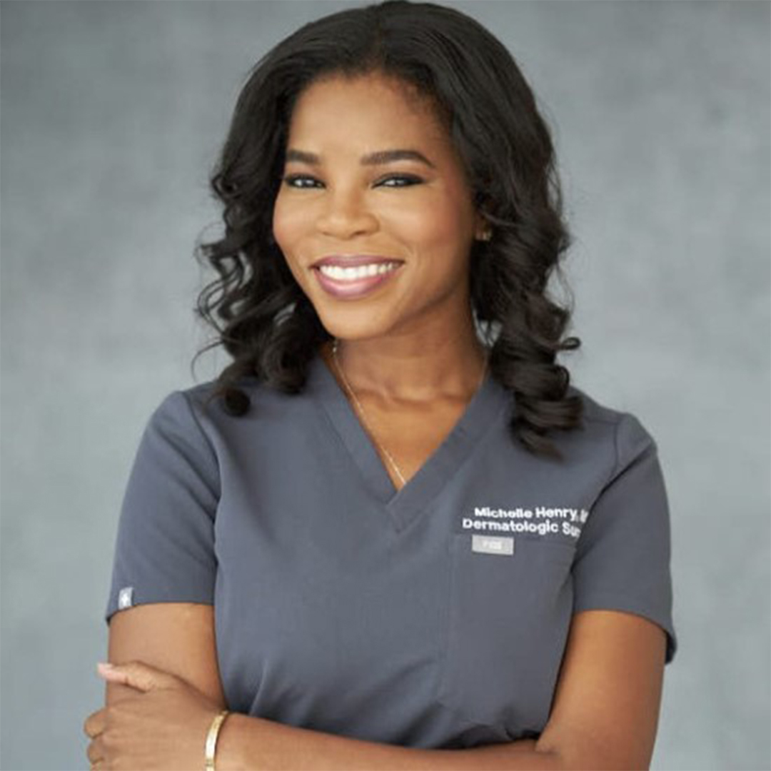 Board-certified dermatologist, Dr. Michelle Henry