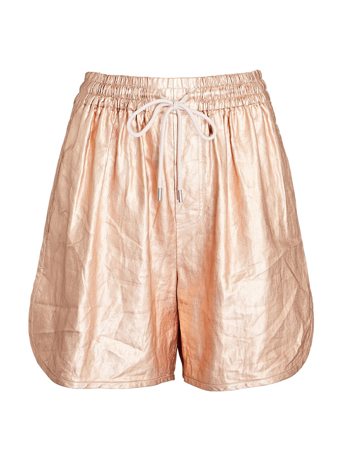 A.L.C. - Ryder Metallic Linen Short