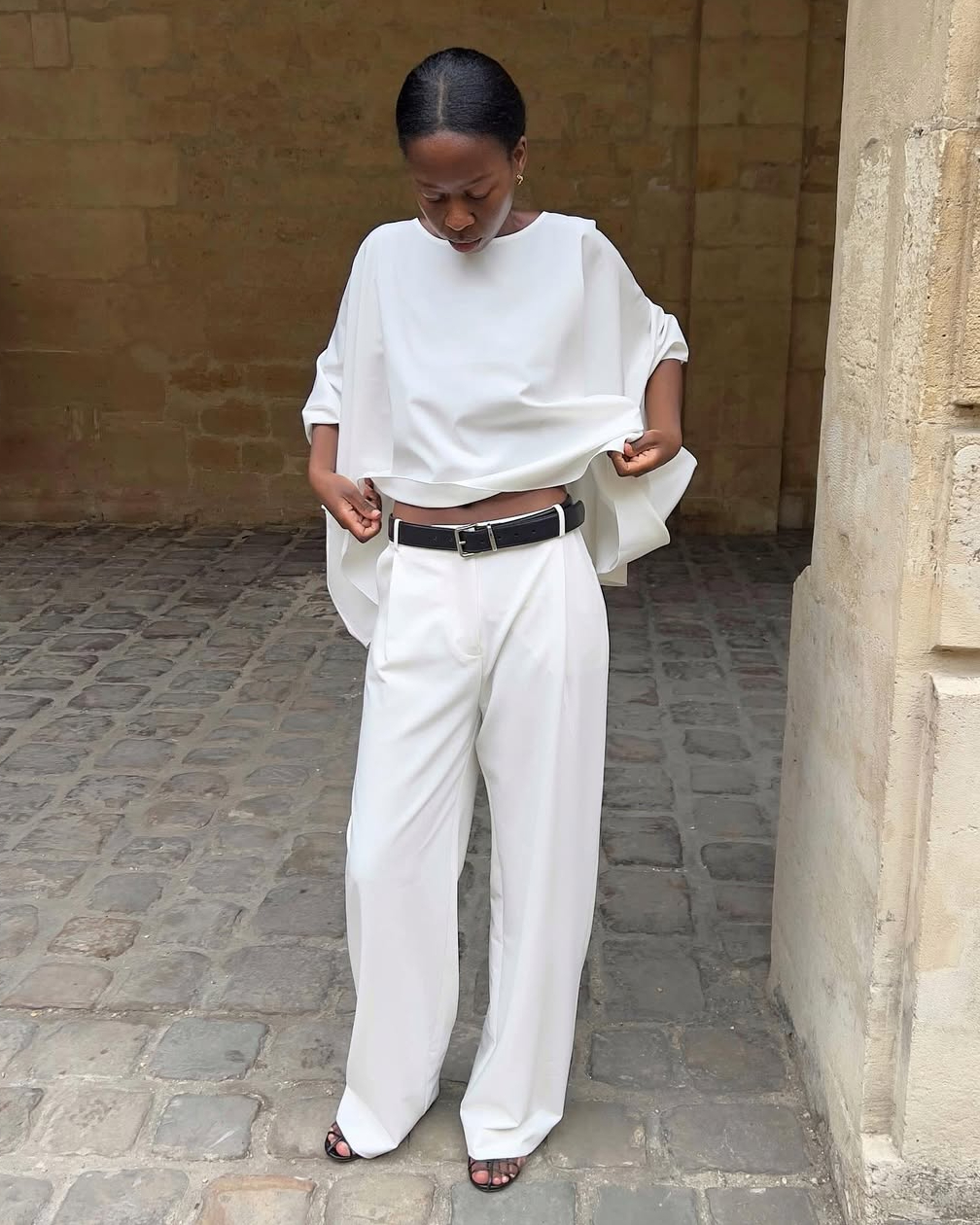 All White Going Out Outfits