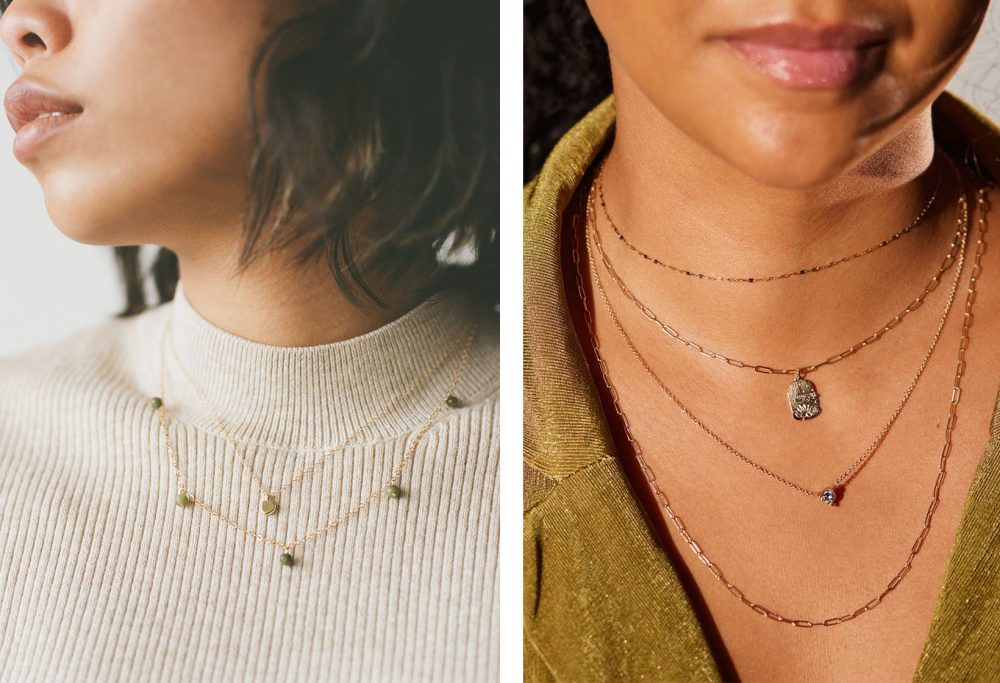 23 Best Dainty Necklaces : The M Jewelers, Anita Ko, and More