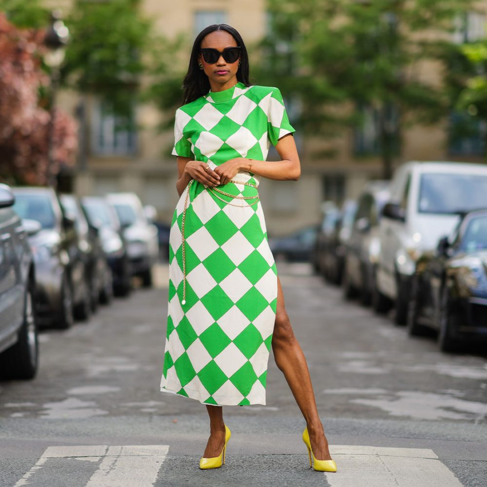 black velour maxi dress