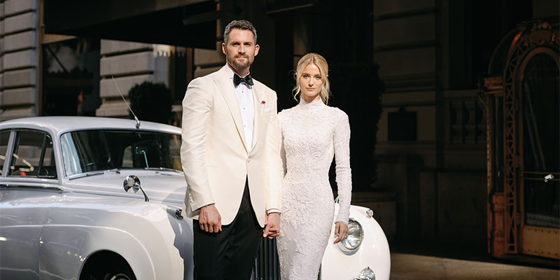 Inside Kate Bock and Kevin Love’s Old New York-Inspired Wedding
