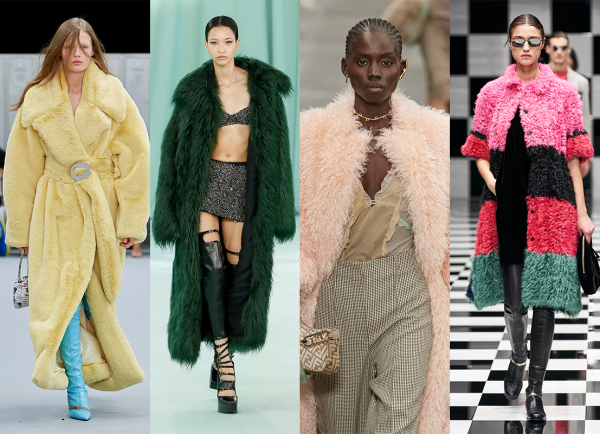 5 Fall 2022 Coat Trends: Biker Jackets, Faux Fur Coats, & More