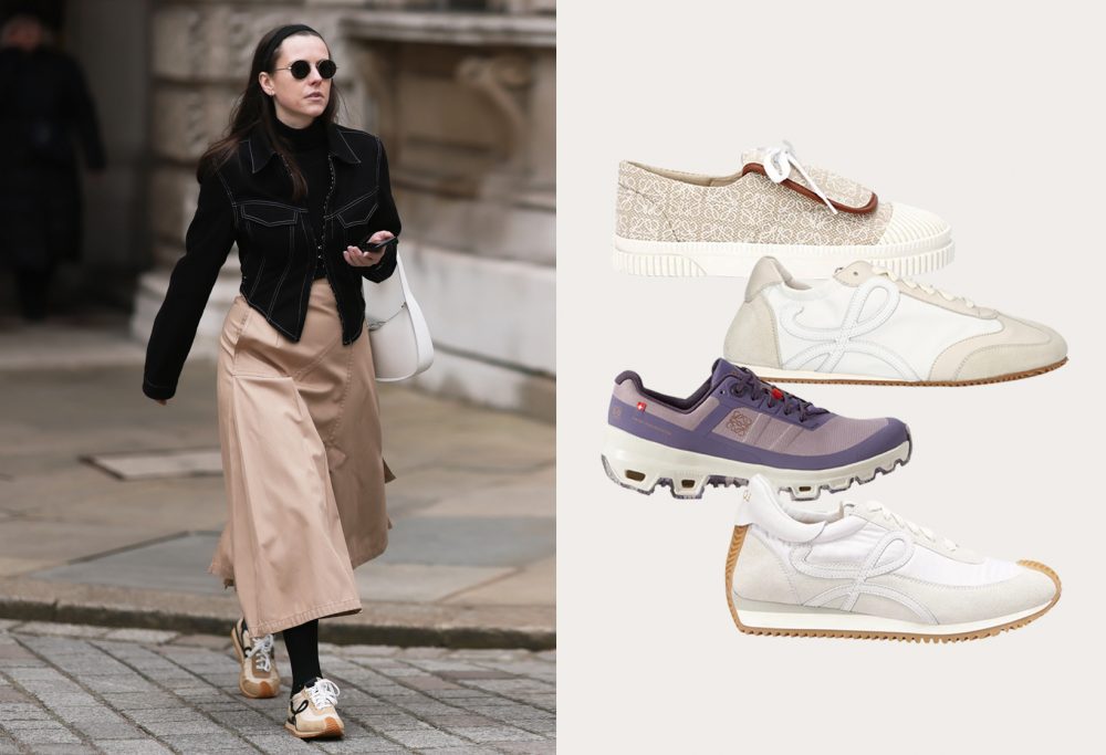 3 Best Pairs of Loewe Sneakers: Retro and Ballet Runner