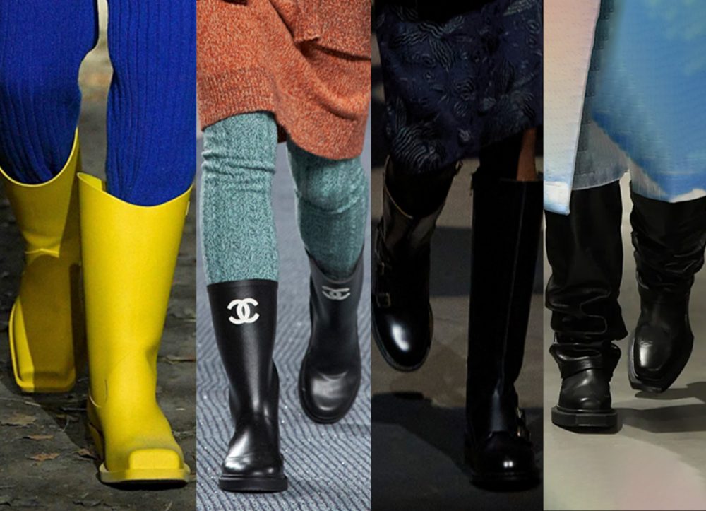 5 Winter 2022 Shoe Trends: Rain Boots & Knee-Highs