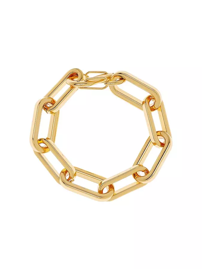 ÉLIOU - Abbie Gold-Plated Chain Bracelet