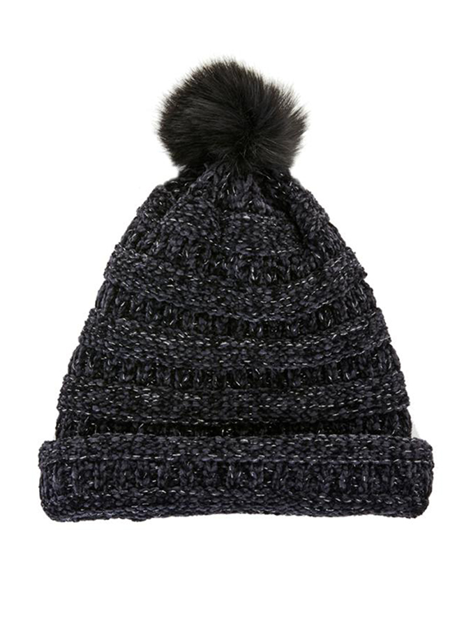 HSN - BEARPAW® 2 in 1 Knit Scarf Hat with Pompom