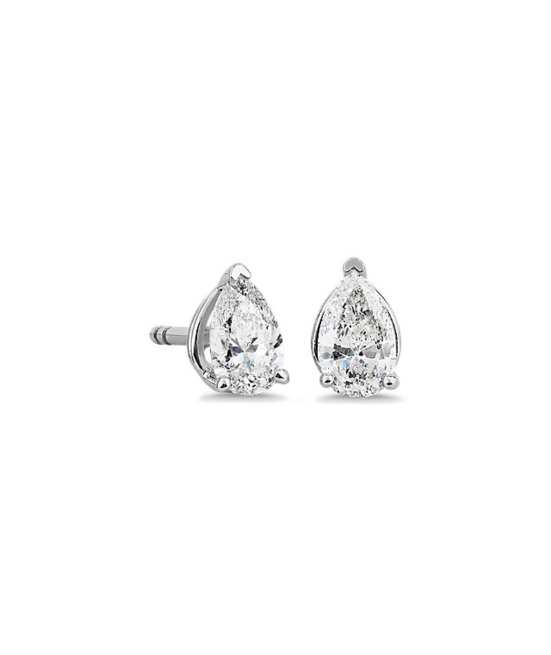 Blue Nile - Pear Diamond Stud Earrings