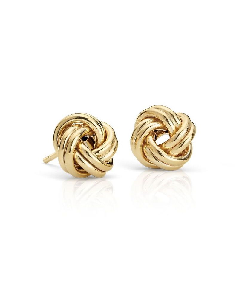 Blue Nile - Petite Love Knot Earrings