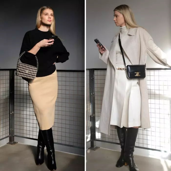 Meet the Knee-Length Skirt Trend That's Eclipsing the Mini