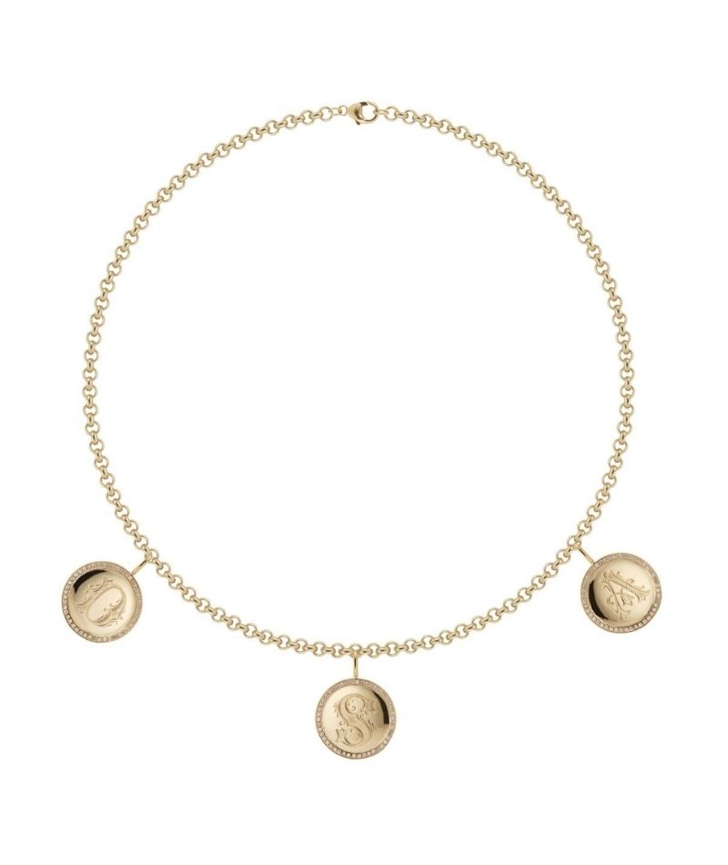 Arielle Ratner-3 Station Initial Diamond Disc