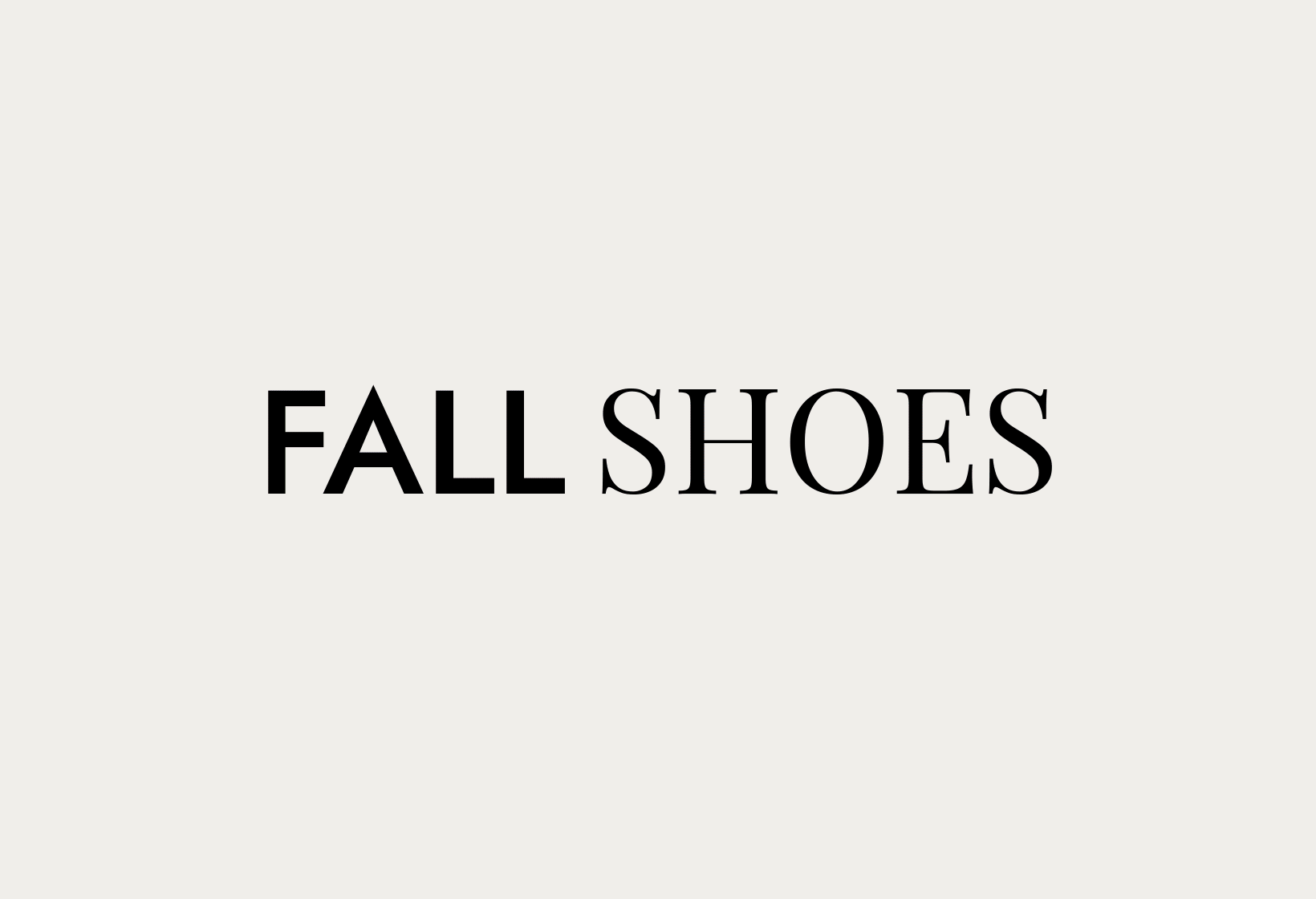 Collage of five female models modeling Fall 2023 shoe trends.