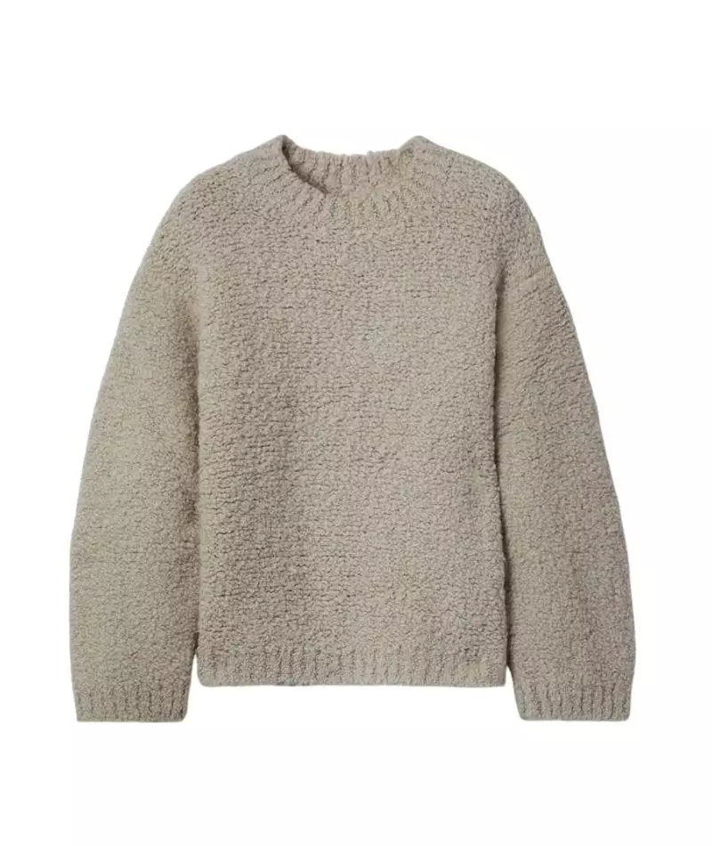 LAUREN MANOOGIAN-Astrakhan Alpaca And Wool-blend Sweater