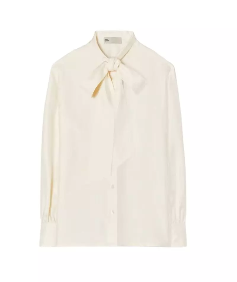 Tory Burch-Silk Bow Blouse