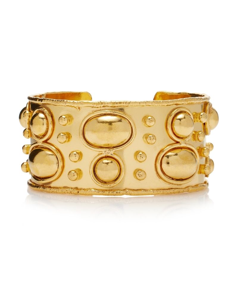sylvia toledano-Manchette And Byzance Gold-Plated Cuff
