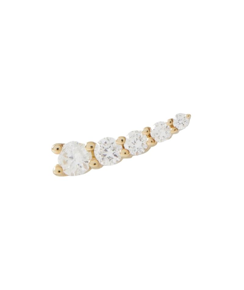 THREE STORIES JEWELRY-Graduated Diamond Crawler