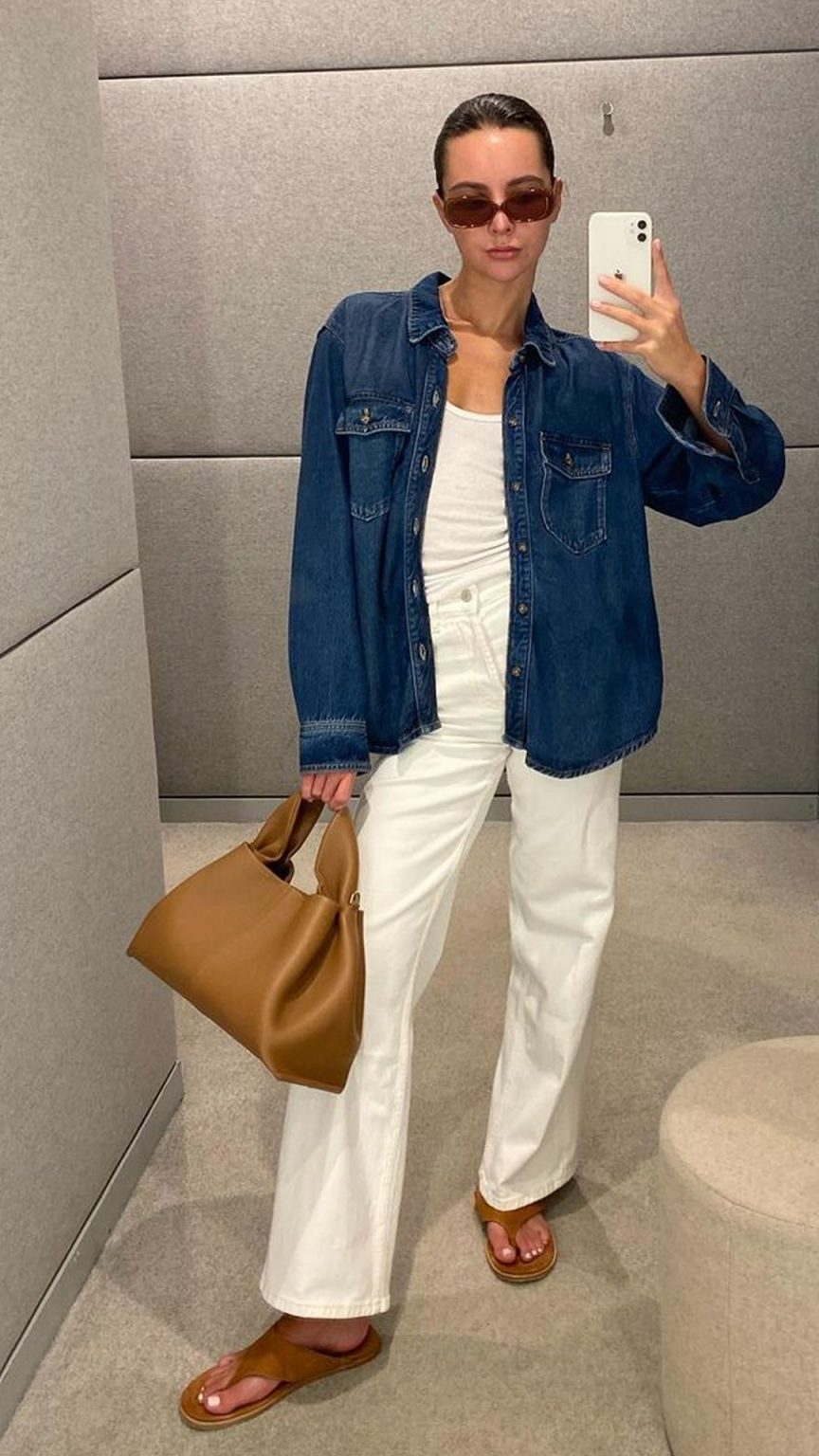 These Jean Jacket Outfits Prove That the Topper Is Timeless
