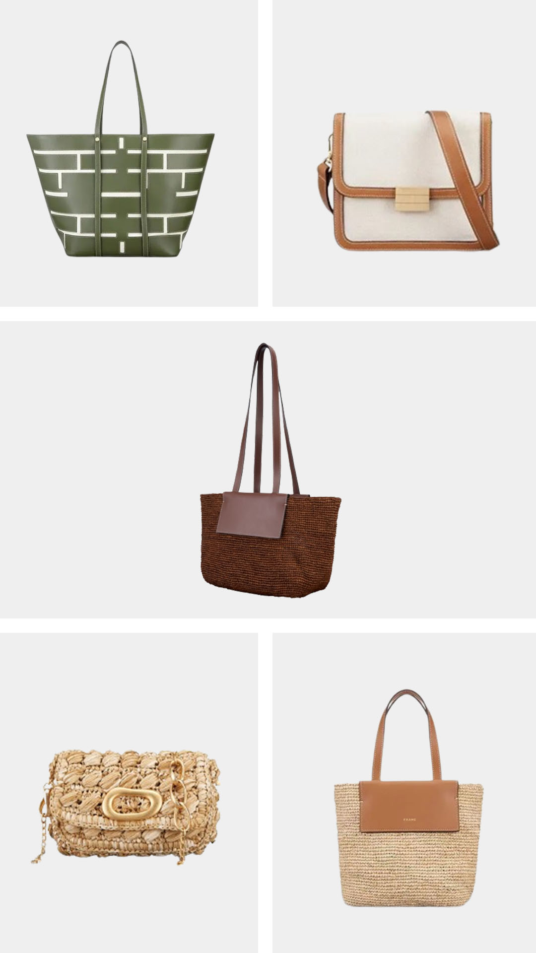 Best 6 FRAME Bags to Set off Your 2024 Wardrobe