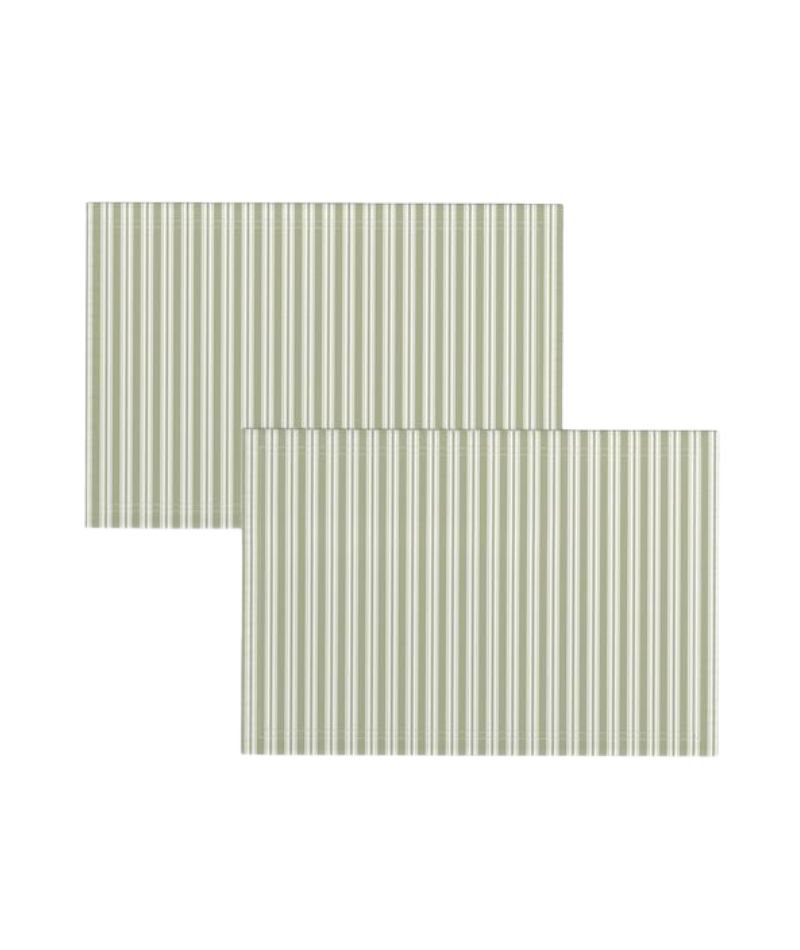 Spoonflower - Custom Anderson Stripe b2b694 Placemats by danika_herrick